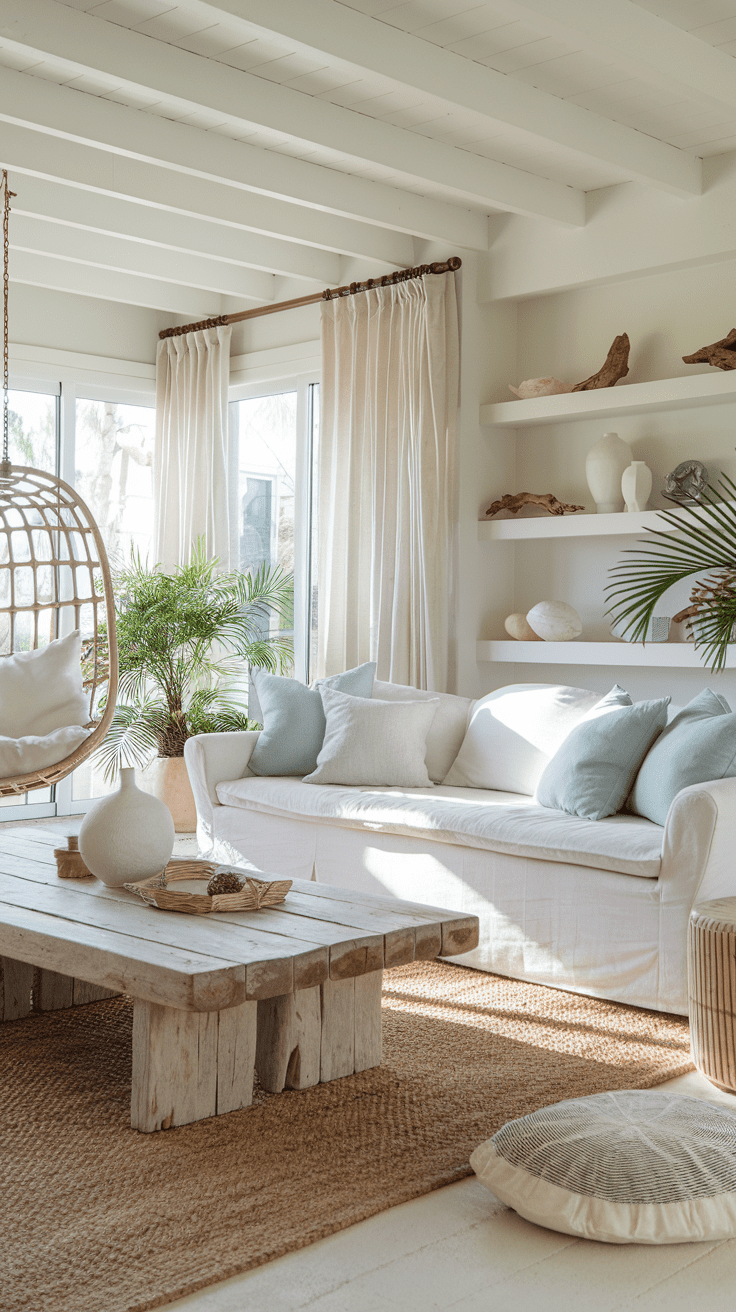 14 Minimal Boho Living Rooms That Perfectly Balance Calm and Character ...