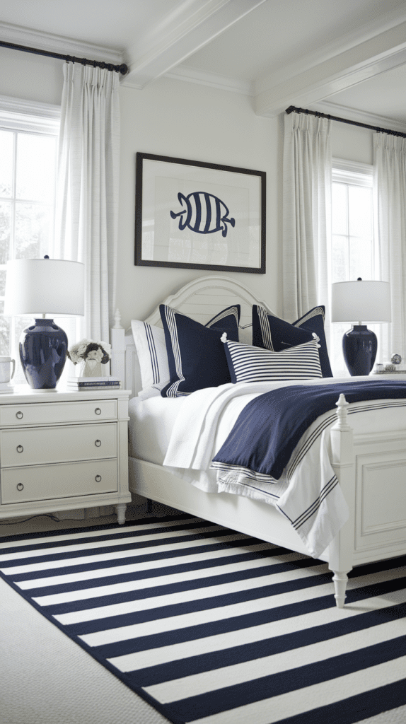 50+ Navy Blue Bedroom Design Ideas | Transform Your Space - Moss & Main