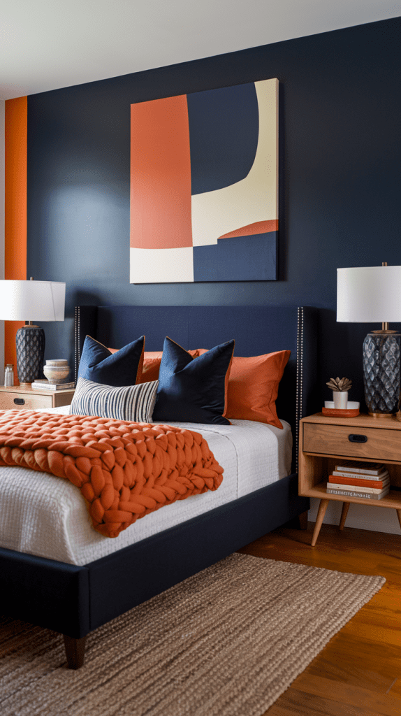 50+ Navy Blue Bedroom Design Ideas | Transform Your Space - Moss & Main