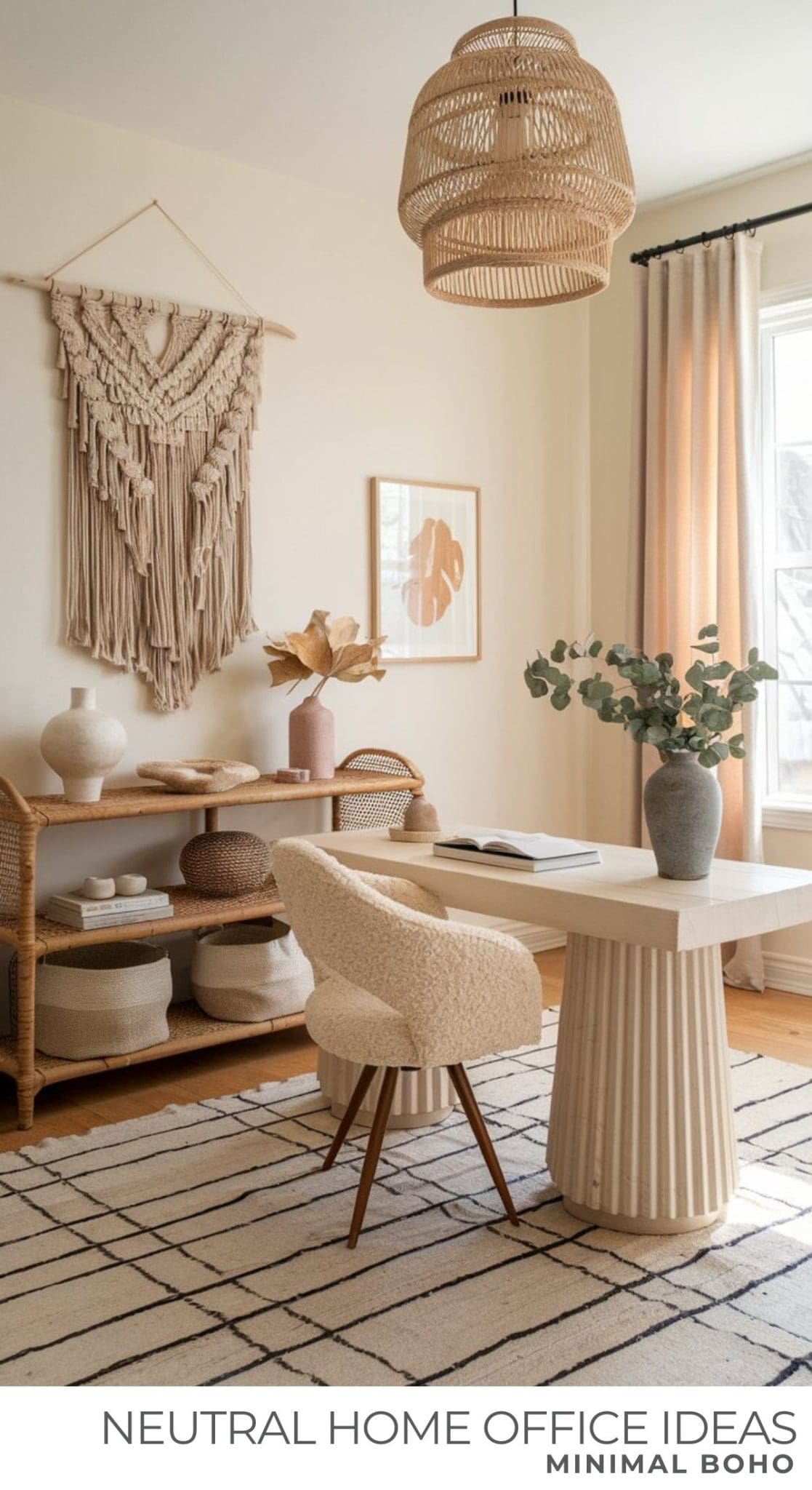 Neutral Home Office Ideas | 15+ Office Designs - Moss & Main