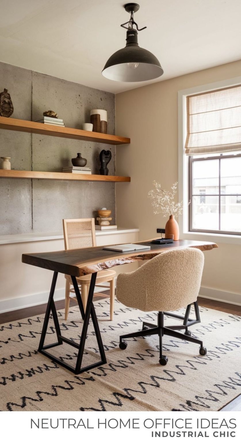 Neutral Home Office Ideas | 15+ Office Designs - Moss & Main