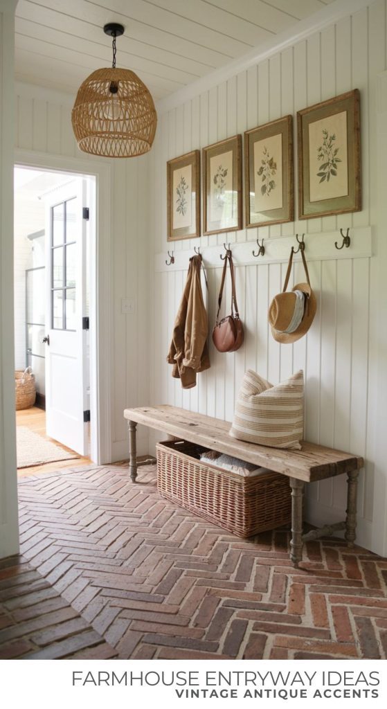 Farmhouse Entryway Ideas | Decor Tips + Designs