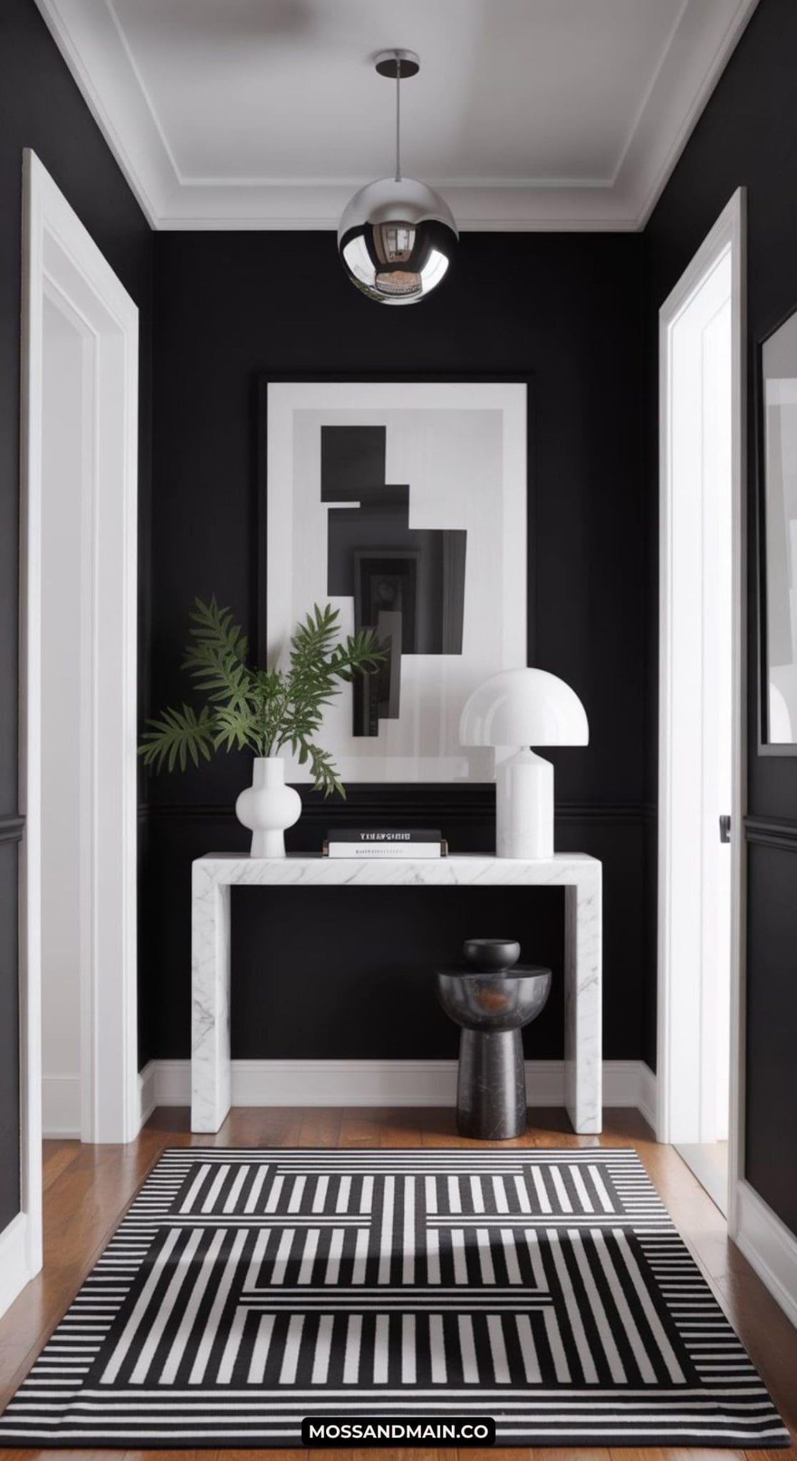 Dark & Moody Entryway Decor Ideas for an Unforgettable First Impression ...
