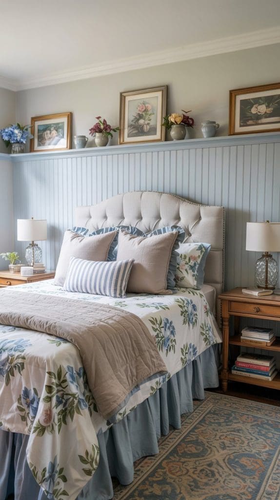 Blue Cottagecore Bedroom Ideas That Feel Calm, Cozy, and Storybook-Soft ...